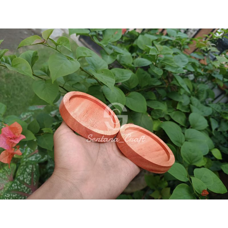 Jual tatakan gelas kayu, coster kayu,coaster gelas,alas gelas kayu ...