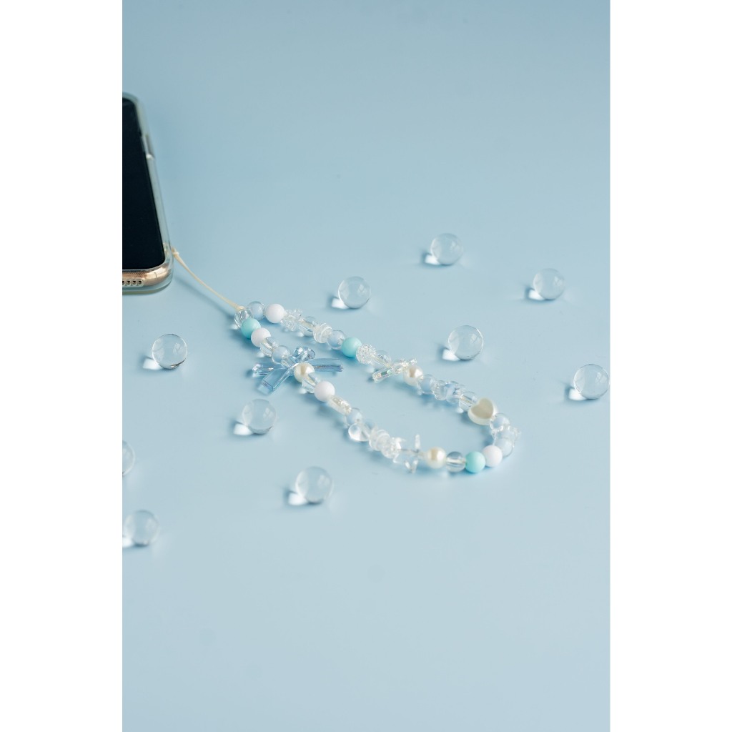 Jual Chain Beads Phone Charms Holder Tali for Casing Hp Ribbon ...