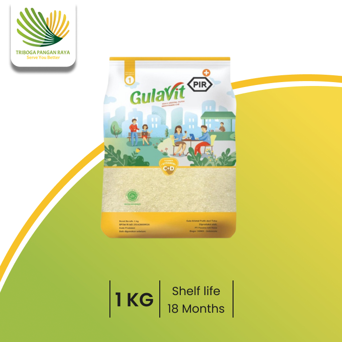 Jual Gula pasir Gulavit vitamin A & C+D 1 KG | Shopee Indonesia