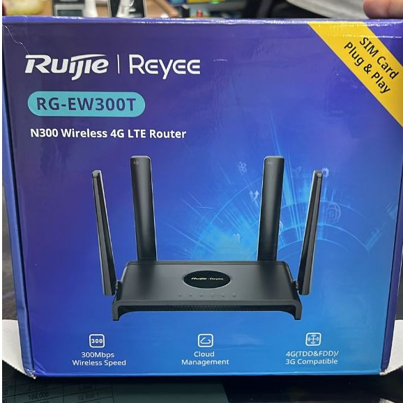 Jual Ruijie RG-EW300T 300 Mbps Wireless N 4G LTE Router | Shopee Indonesia