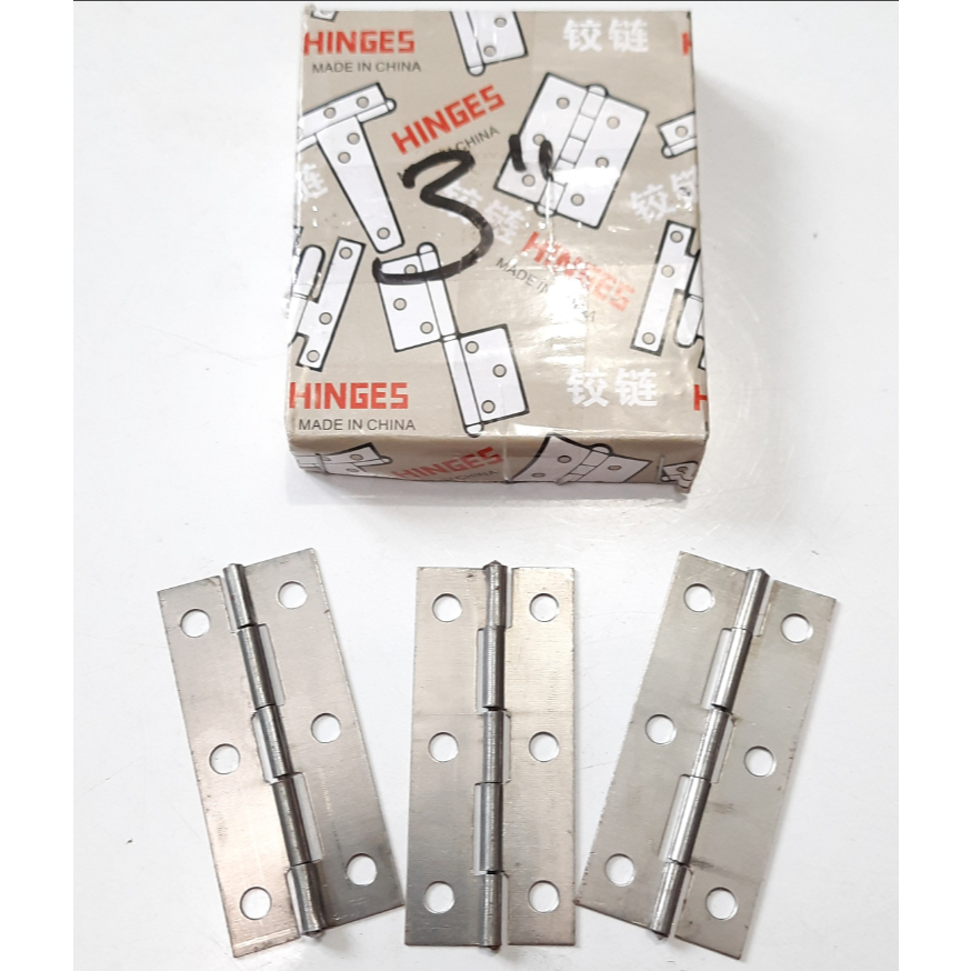Jual ( 12pcs ) Engsel Tipis RRT Engsel Plat Pintu Jendela Kandang 1 Dus ...