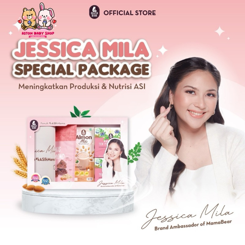 Jual Mamabear Jessica Mila Package Hampers / Teh Pelancar Asi /Kukis ...