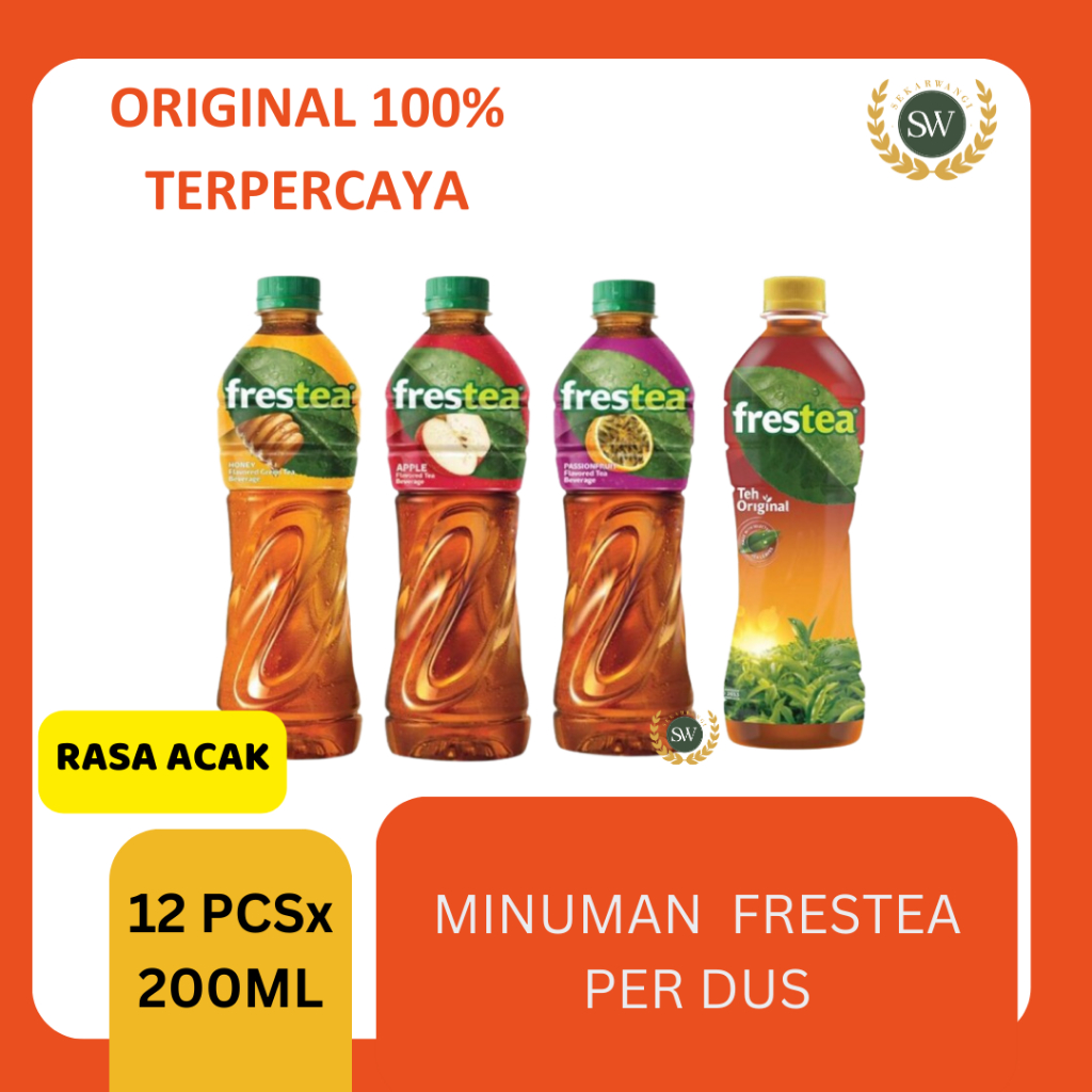 Jual MINUMAN FRESTEA - PER DUS - ISI (12PCS X 350ML) | Shopee Indonesia