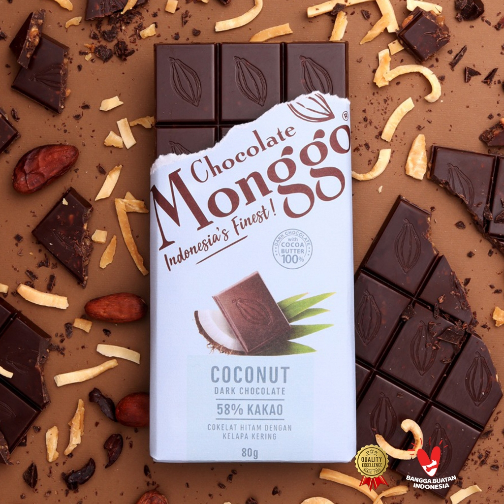 Jual Chocolate Monggo | Cokelat Murni 24 Healthy Flavours | Premium ...