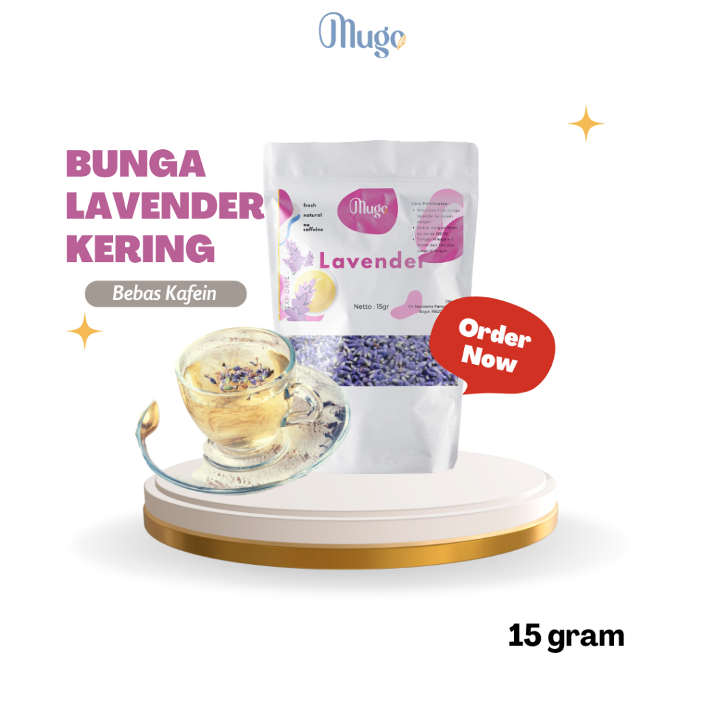 Jual Dried Lavender Tea| Teh Bunga Lavender Wangi Premium 15gr | Shopee ...