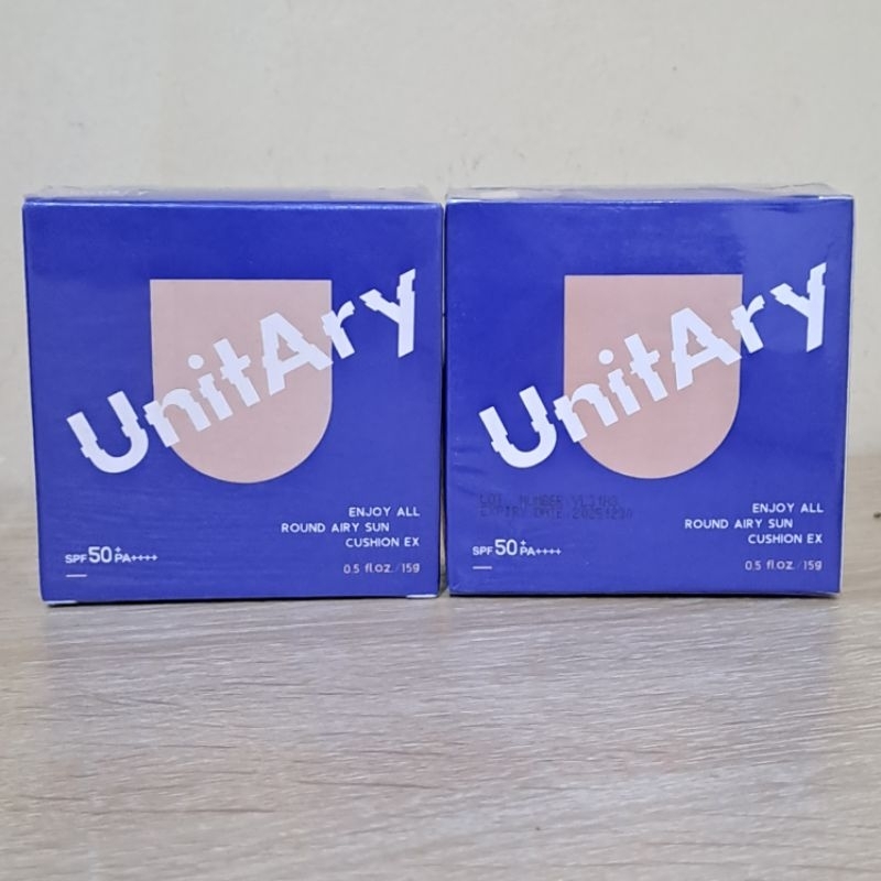 Jual UNITARY Enjoy All Round Airy Sun Cushion SPF50+ | Shopee Indonesia