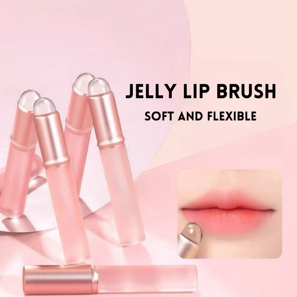 Jual Jelly Lip Brush Silicon / Kuas Lipstick Concealer Applicator ...