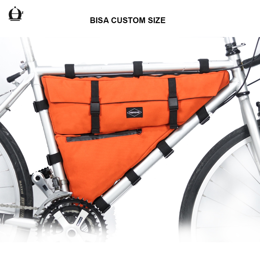 Jual sepeda federal custom frame bag waterproof commuter bike gravel ...