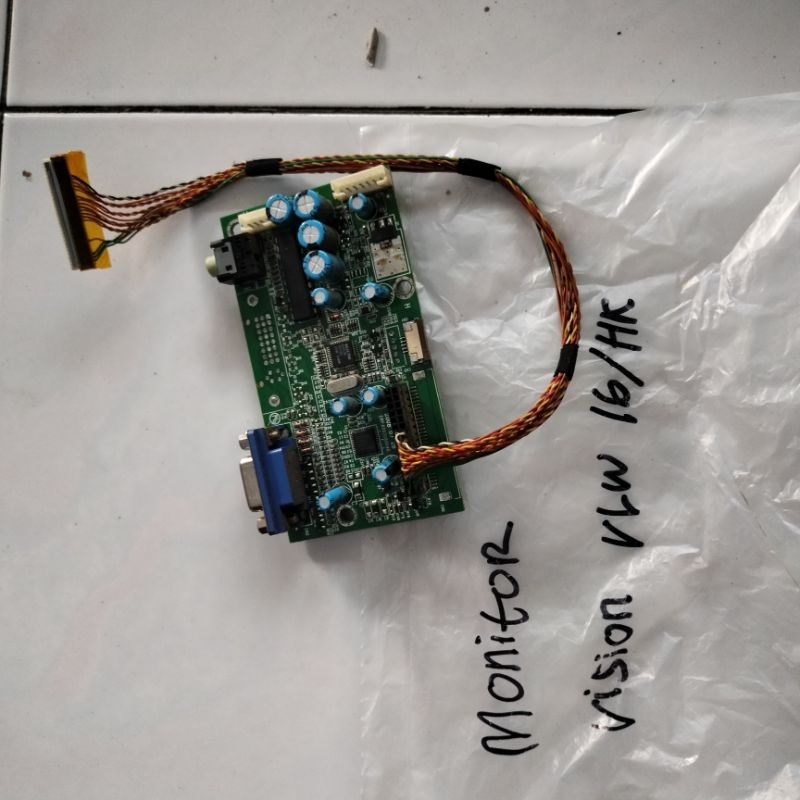 Jual mainboard monitor lcd/LED type vision vlw16/HK | Shopee Indonesia