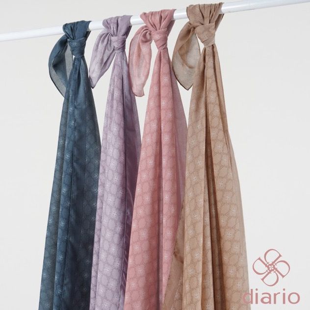 Jual Diario - Ultrafine Ferisha Scarf Kerudung Segi Empat Voal ...