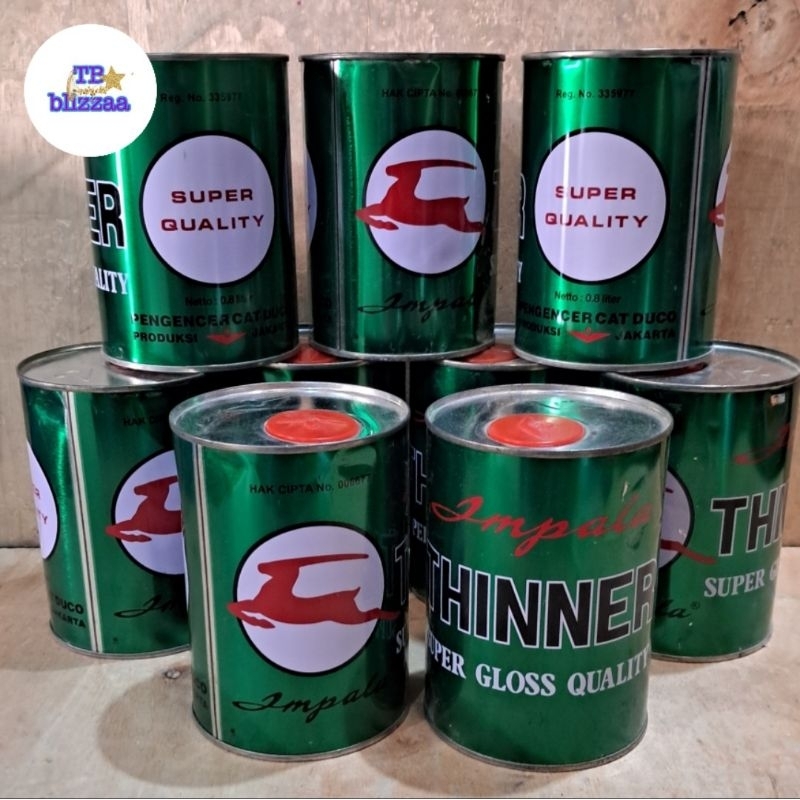 Jual Thiner Impala 1liter Tiner High Gloss 1liter Thinner Impala Cobra 1ltr Thiner ND Tiner A ...
