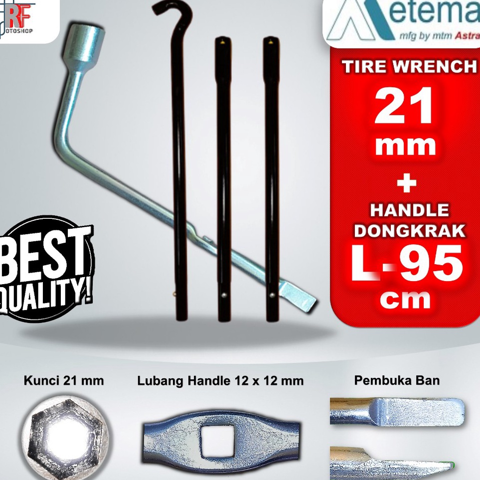 Jual ART S8I5 Kunci Roda Mobil 21 INNOVA HILUX FORTUNER | Shopee Indonesia