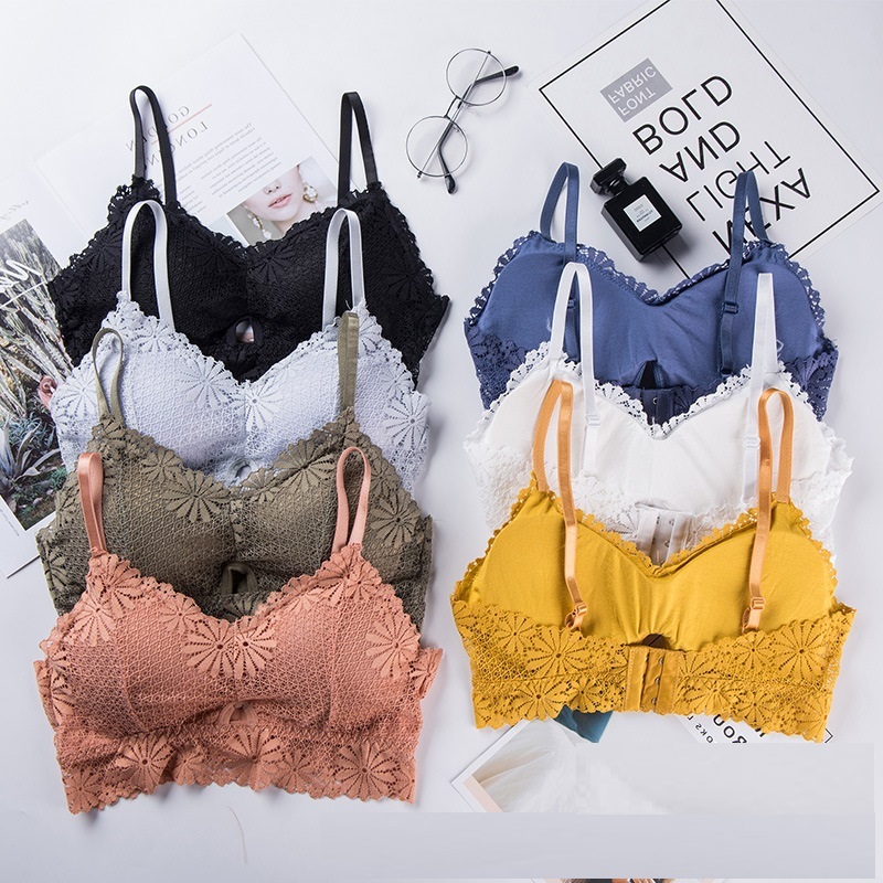 Jual [COD] Bra wanita BH renda murah, bra sexy kait,Bra Kemben B07 ...
