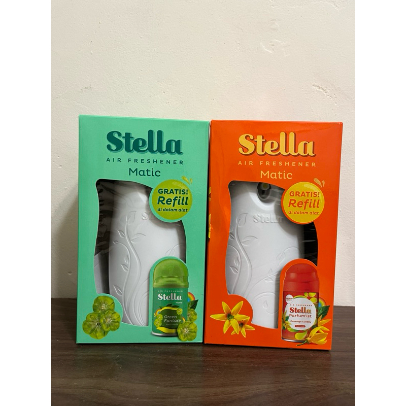 Jual Stella Matic Box Set - Pengharum Pewangi Ruangan Otomatis Green ...
