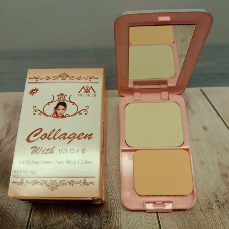 Jual BEDAK COLLAGEN TWO WAY CAKE (3.pcs) | Shopee Indonesia