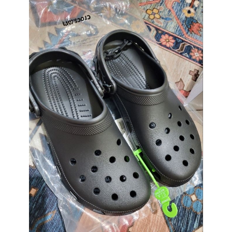 Jual Crocs Classic With Chain | Shopee Indonesia