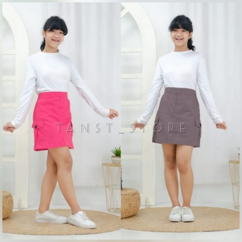 Jual rok mini anak perempuan 1-13 tahun Korean style | Shopee Indonesia