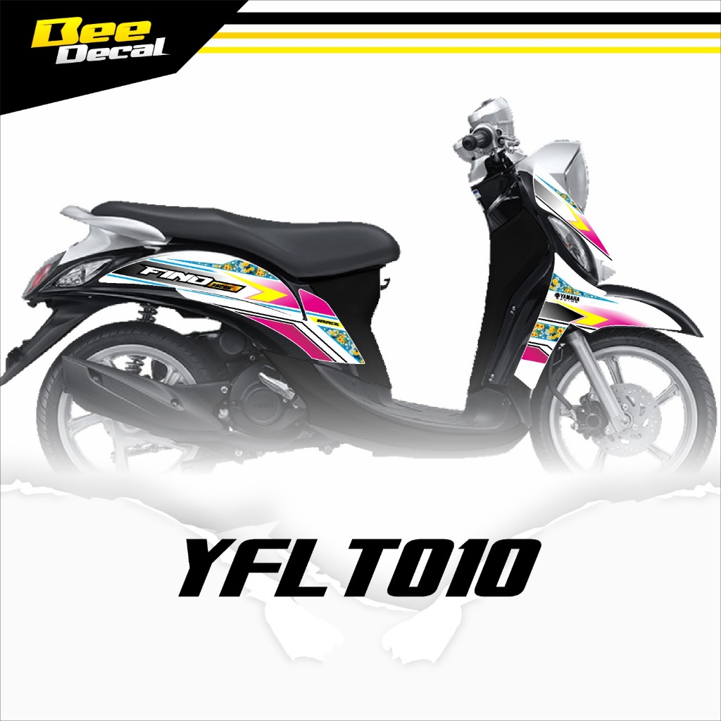 Jual Stiker Motor Yamaha Fino FI YFL T010 LITE - BEEDECAL | Shopee ...