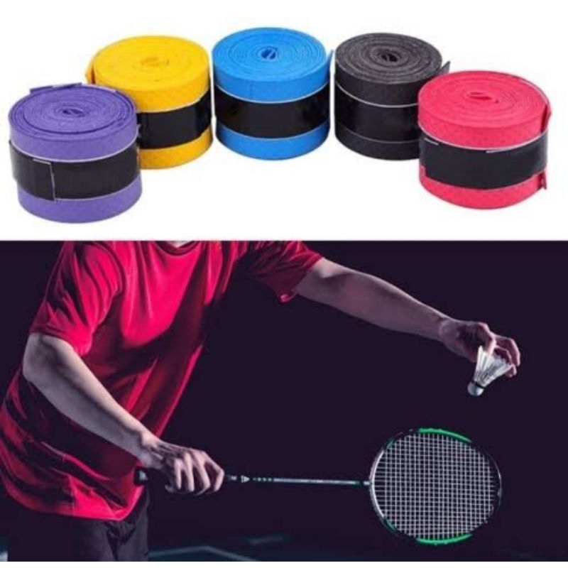Jual Grip Raket Bintik Karet Grip Raket Badminton Joran Pancingan ...
