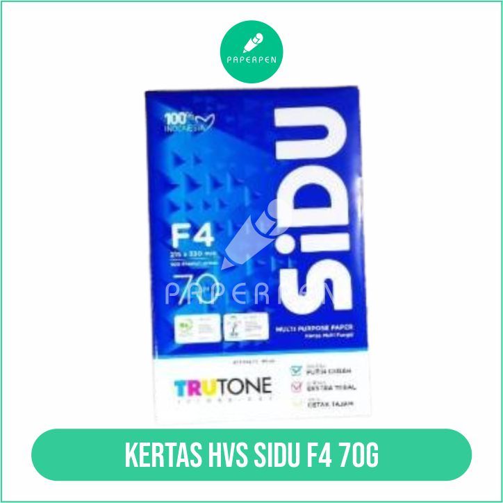Jual Kertas Hvs Sidu F4 70G | Shopee Indonesia