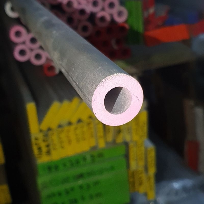 Jual Pipa Alumunium / Aluminium 6063 OD 25 .4 mm x ID 13.4 mm Tebal 6 ...