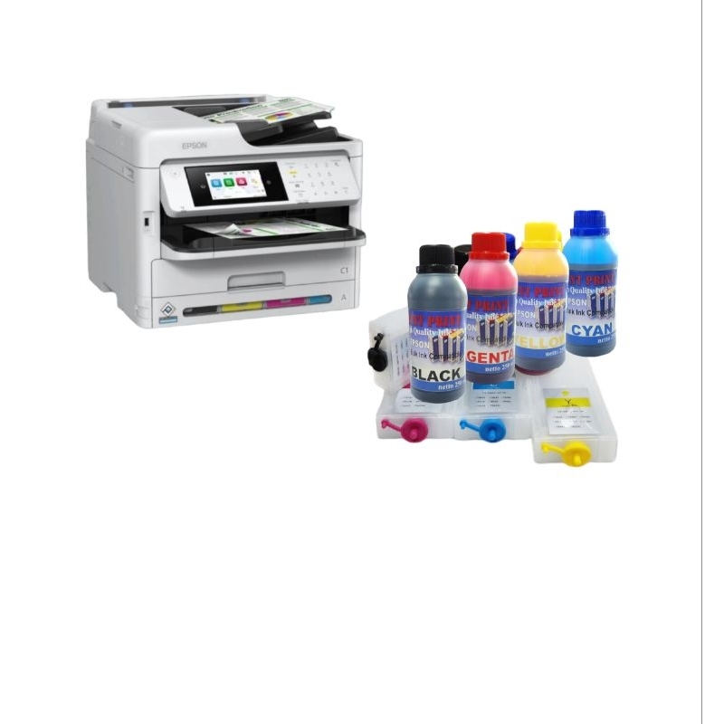 Jual Printer Epson WorkForce WF-C5890 Chipless | Shopee Indonesia