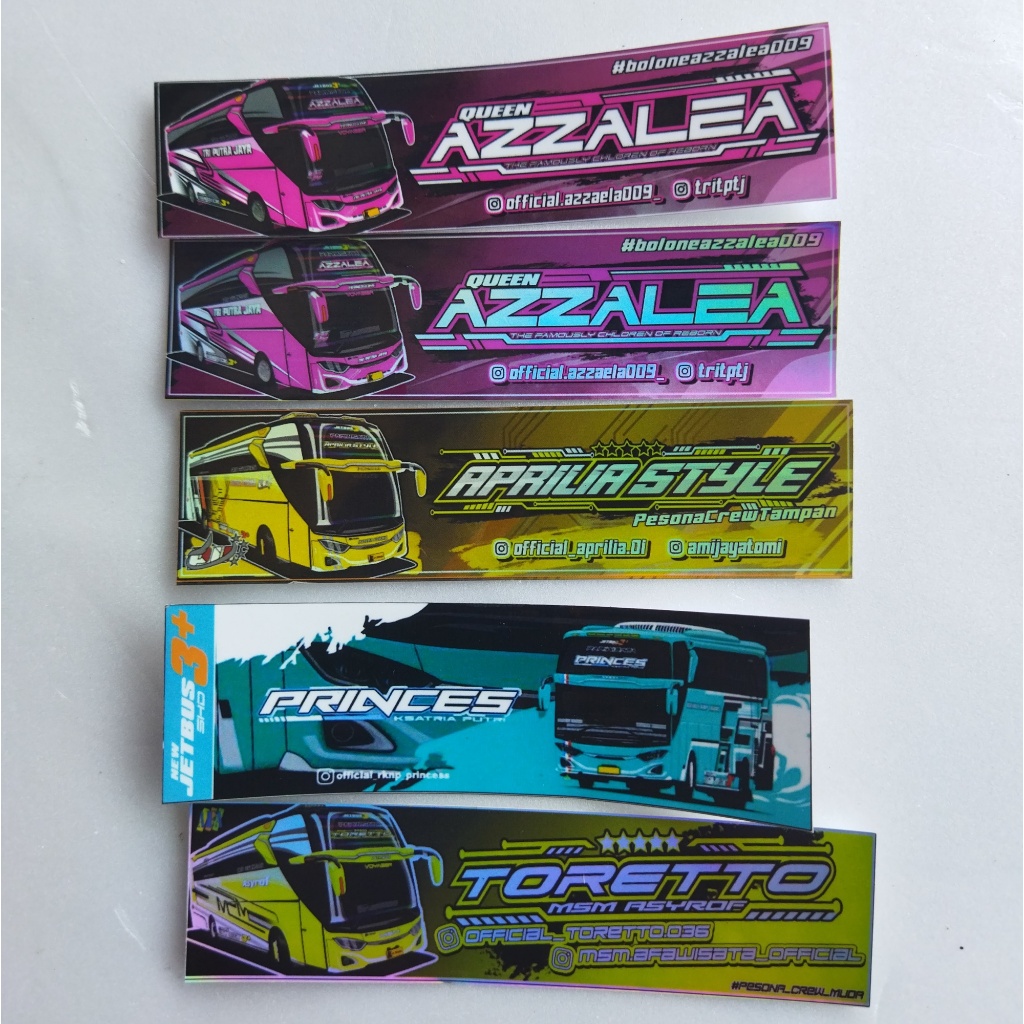 Jual stiker basuri asli dari po isi 1biji | Shopee Indonesia