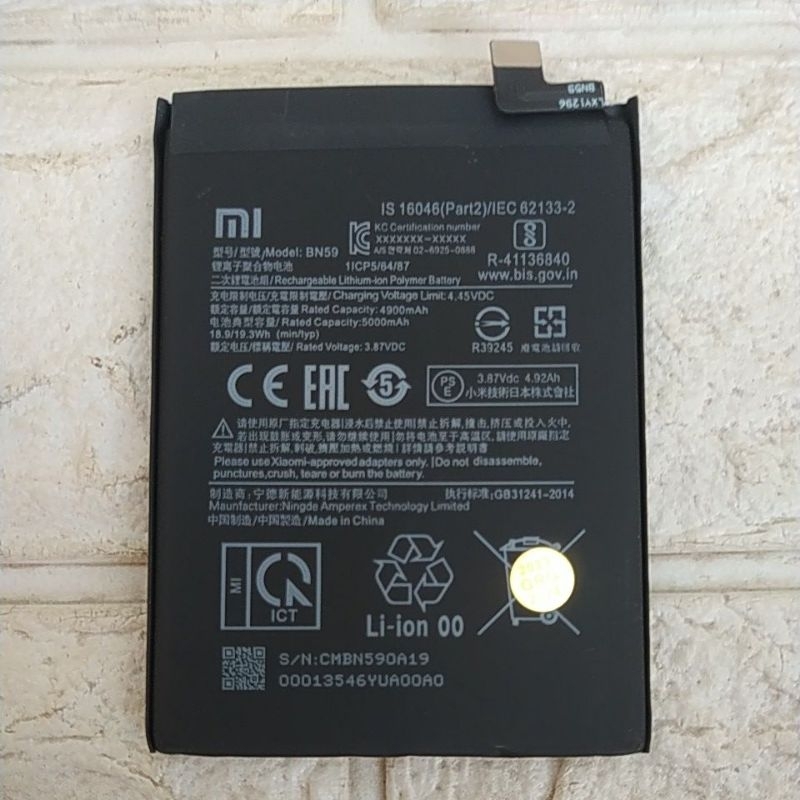 Jual Baterai Xiaomi Redmi Note 10 Redmi Note 10S BN59 Original | Shopee ...
