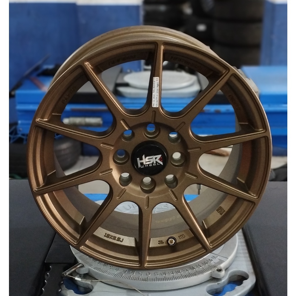 Jual velg mobil r15 hsr ra-s2 r16 Lebar rata fender 7 pcd dobel 4x100 ...