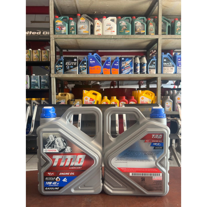 Jual Oli TMO Toyota Motor Oil 10W-40 Kemasan 4 Lt | Shopee Indonesia