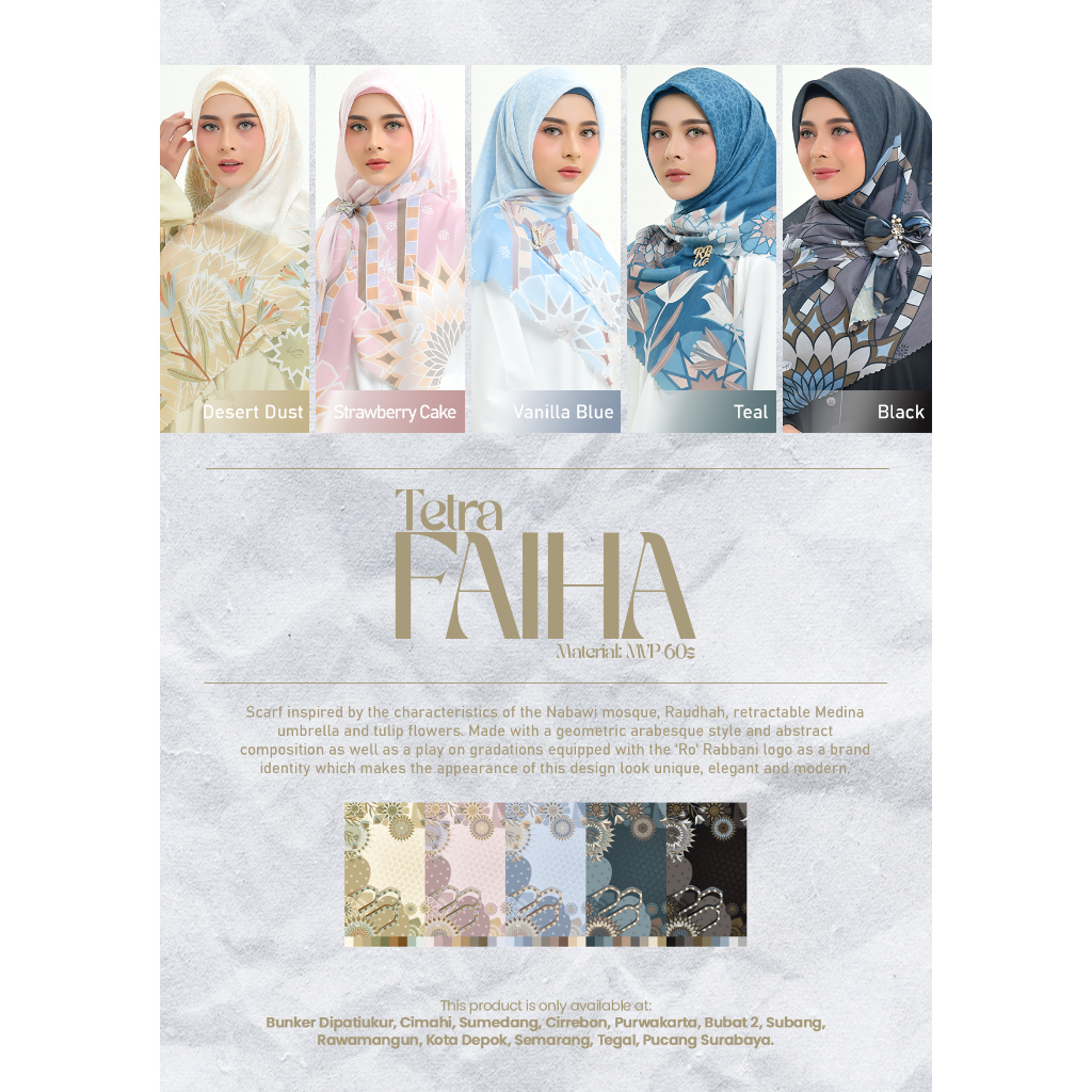 Jual RABBANI KERUSUNG SEGI EMPAI FAIHA EXCLUSIVE | Shopee Indonesia