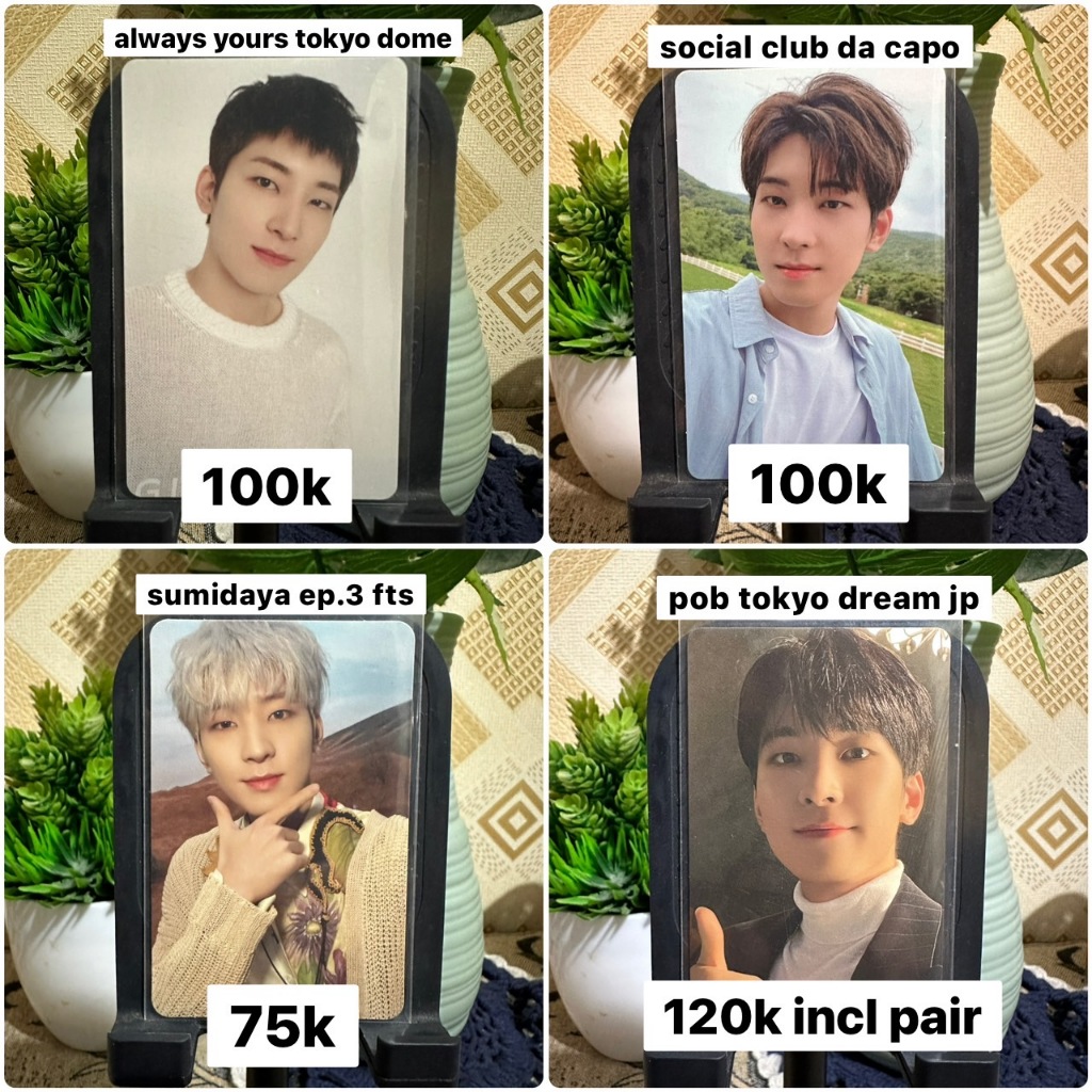 Jual Seventeen Photocard Wonwoo fts always yours soco pob dream [baca ...