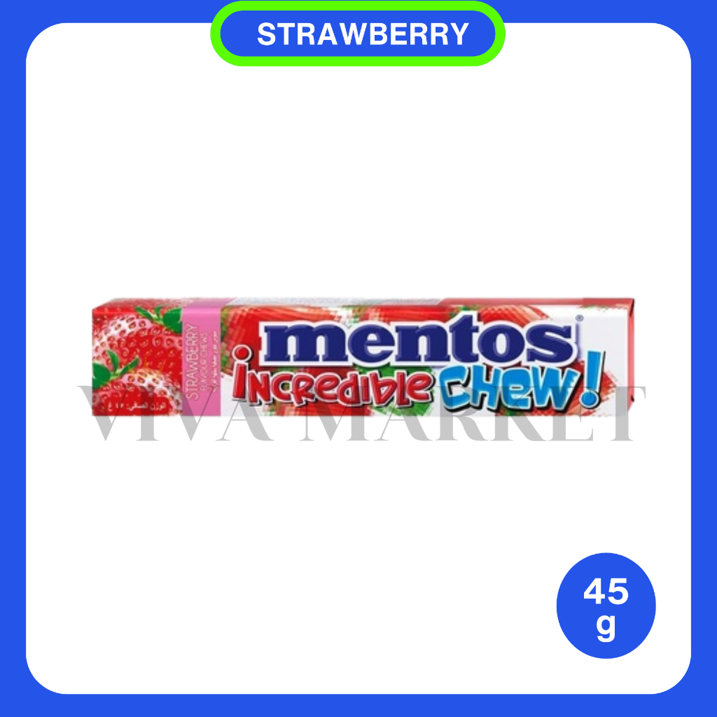 Jual Mentos Incredible Chew 45g. Permen | Shopee Indonesia
