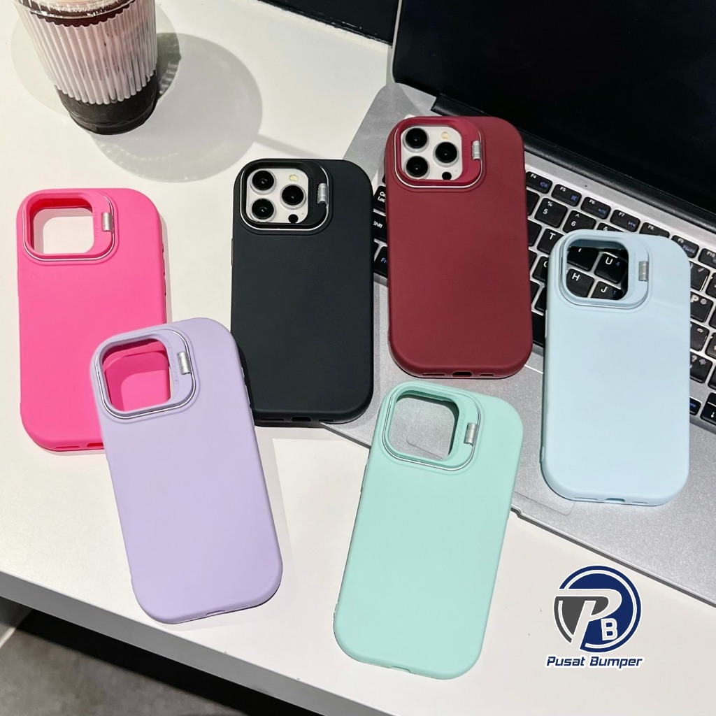 Jual SOFTCASE SILIKON CASE PROCAMERA MACARON STAND AIR BAG CASE BENING FOR SAMSUNG A03 CORE A03S ...