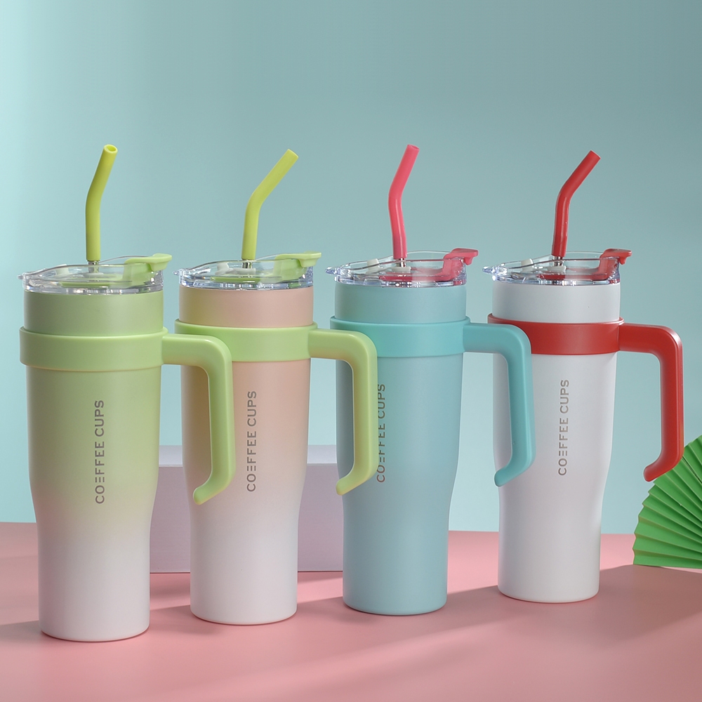 Jual Termos Botol Minum Stainless Steel Gagang Plastik COFFEE CUPS I ...