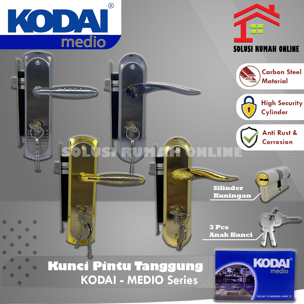 Jual KODAI MEDIO Kunci Pintu Tanggung / Gagang Pintu Tanggung Series 58 ...