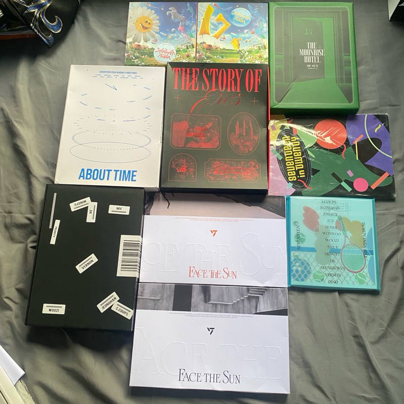 Jual ALBUM UNIT SEVENTEENTH HEAVEN 2:14 HENGGARAE CARVER DINO PILOT ...