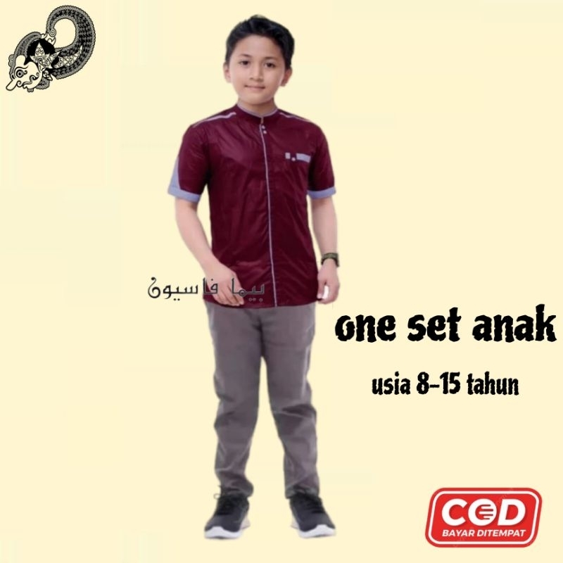 Jual Setelan Anak Baju koko kurta dan celana cinos // kemeja anak laki ... Jual Setelan Anak Baju koko kurta dan celana cinos // kemeja anak laki ...