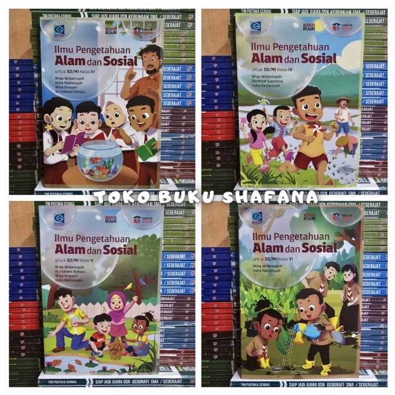 Jual Buku Ipas Kelas 3 4 5 6 Sd Mi Grafindo Kurikulum Merdeka Kurmer