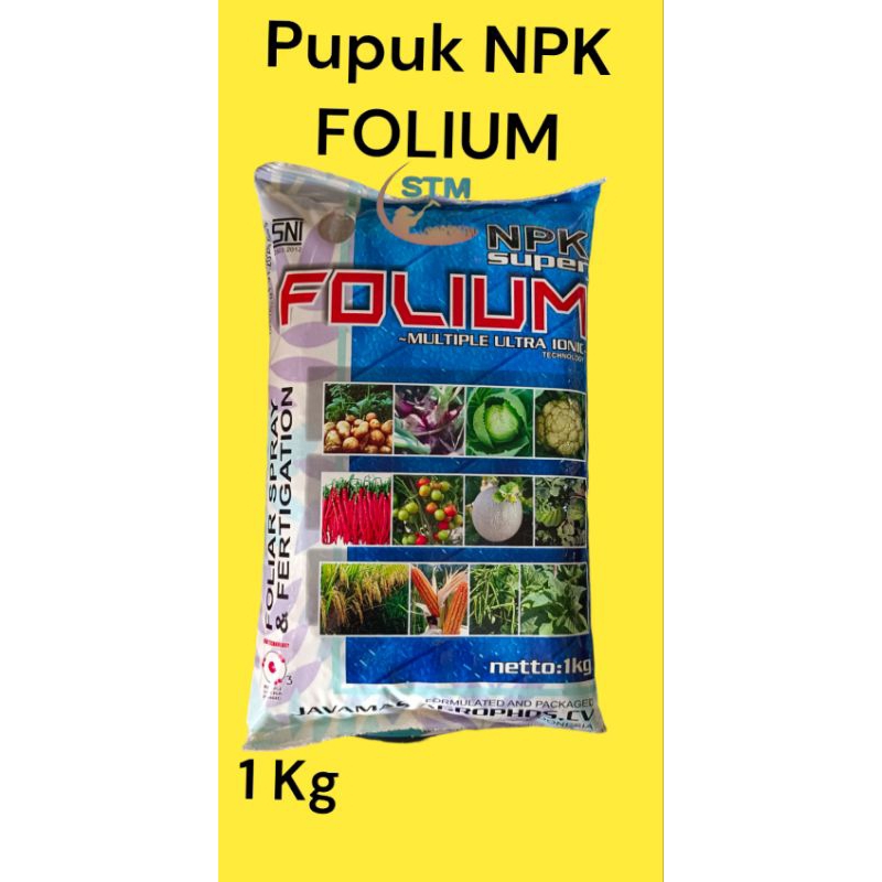 Jual pupuk NPK Super Folium javamas Agrophos 1kg | Shopee Indonesia