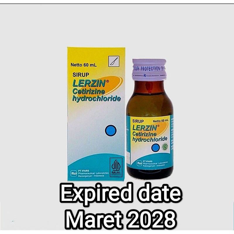 Jual Lerzin Syrup 60ml ifars Lerzin Sirup 60 Ml OBAT GATAL | Shopee Indonesia