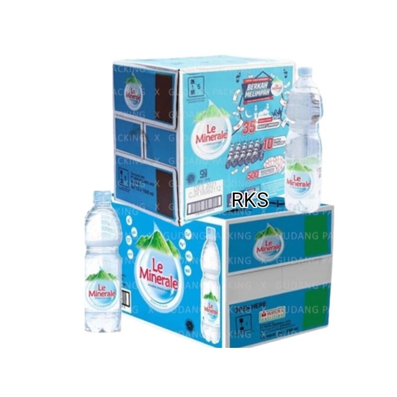 Jual Le Minerale Air Mineral Botol 1500ml 600ml Dus / Karton | Shopee ...