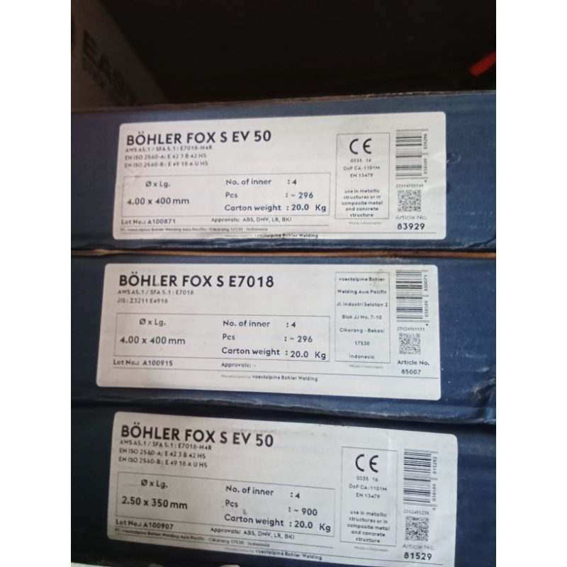 Jual KAWAT LAS BOHLER E7018 Size, 3.2mm Harga 1kg | Shopee Indonesia