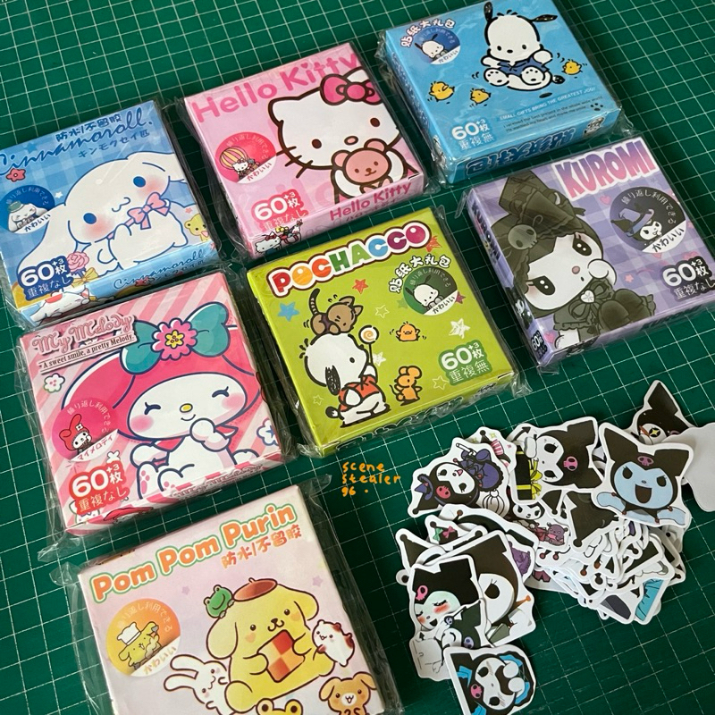 Jual SANRIO STICKER BOX (60 STIKER) | Shopee Indonesia