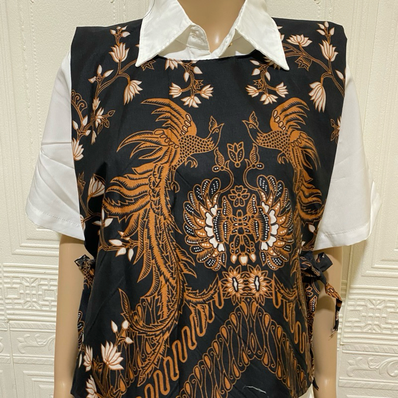 Jual Vest Batik viral termurah vest formal vest kantor vest kondangan ...