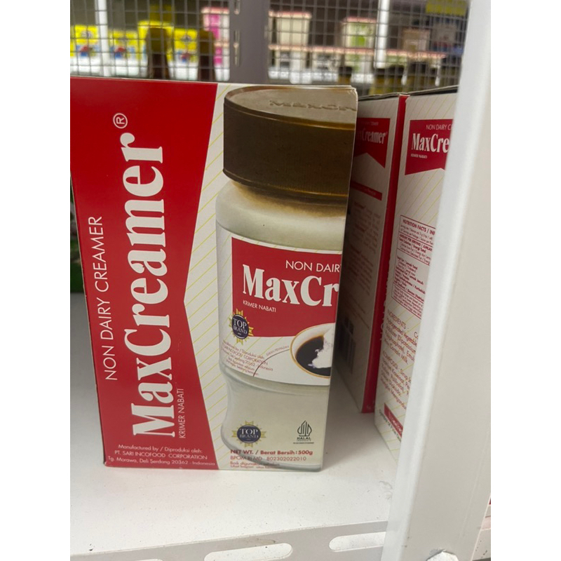 Jual MaxCreamer Non Dairy Max Creamer Krimer Nabati Kemasan Refill 500g ...