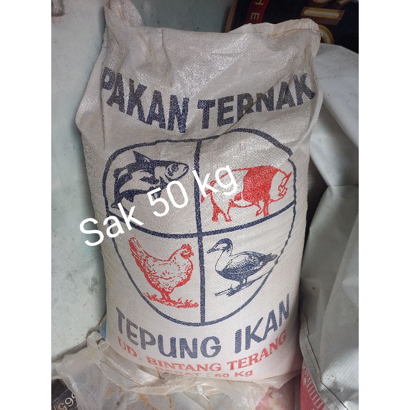 Jual Tepung ikan protein tinggi, campuran pakan, bahan pelet ikan ayam bebek kambing | Shopee ...