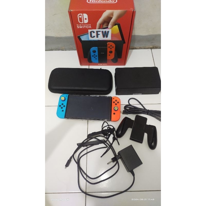 Jual nintedo switch oled cfw 256gb fullgame | Shopee Indonesia