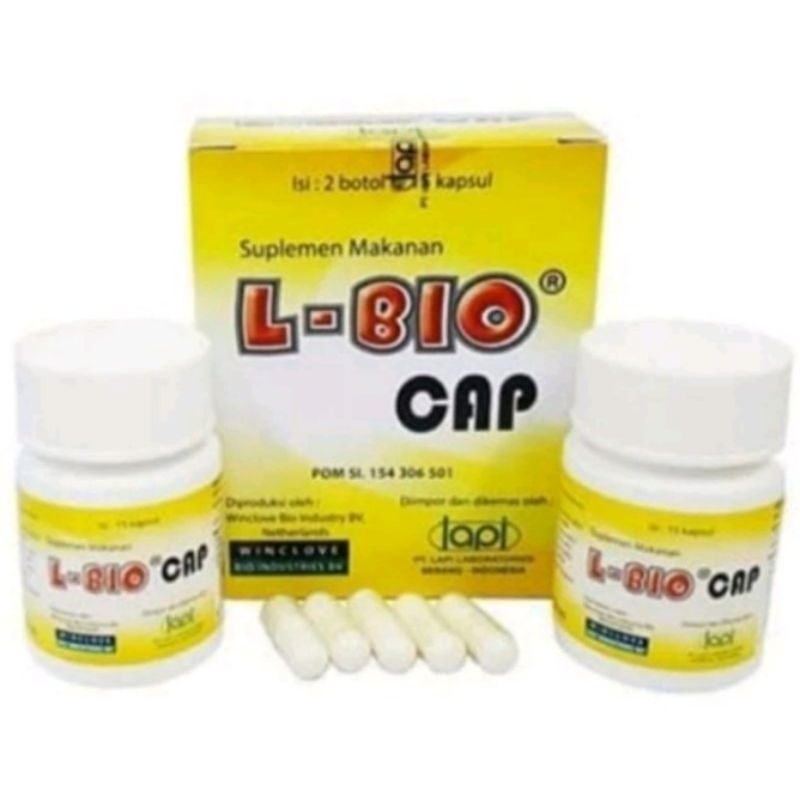 Jual L-Bio L Bio Kapsul Box 2 Botol 30 Kapsul | Shopee Indonesia