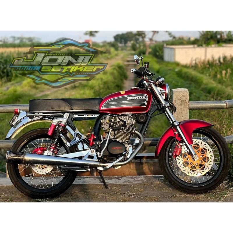 Jual STIKER STRIPING LIS BODY HONDA CB 125 H CB 100 CB 125 GLATIK ALL ...